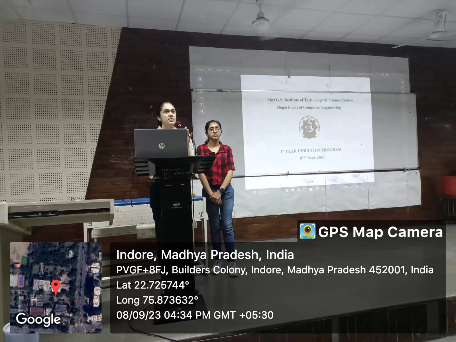 Shri G. S. Institute of Technology and Science, Indore - B.Tech. CSE I Year Induction Program ...