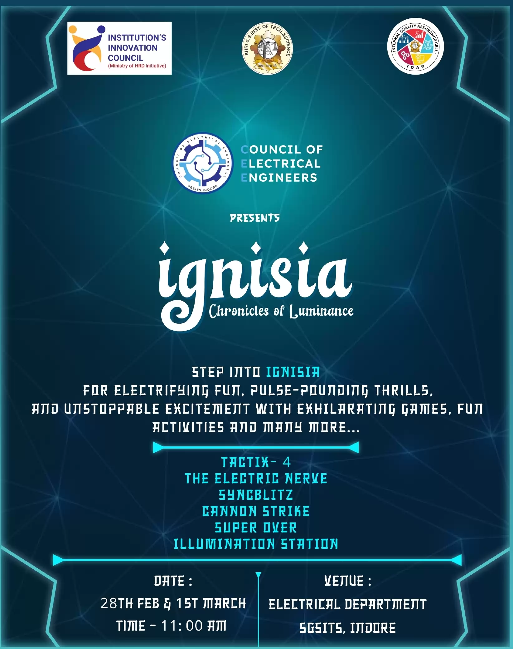 Shri G. S. Institute of Technology and Science, Indore - Aayam 2025 ...